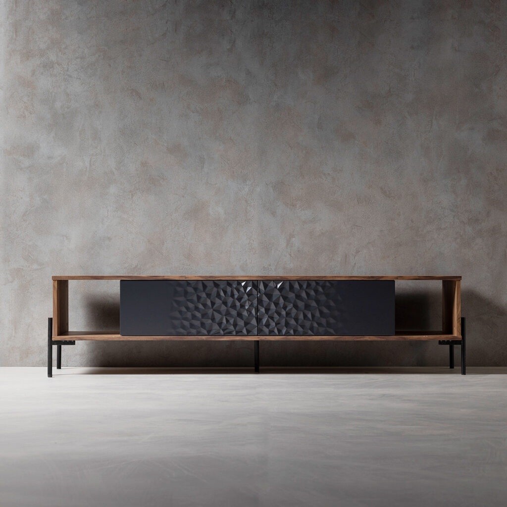 TV Unit Two Void Voronoi - ALGO